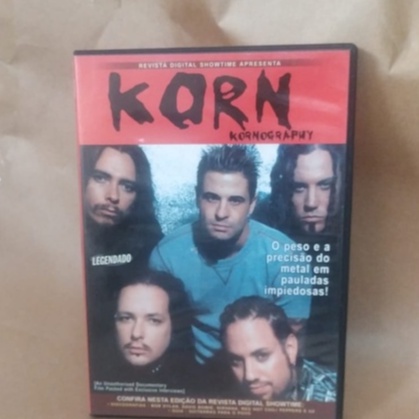 dvd KORN /KORNOGRAPHY | Shopee Brasil