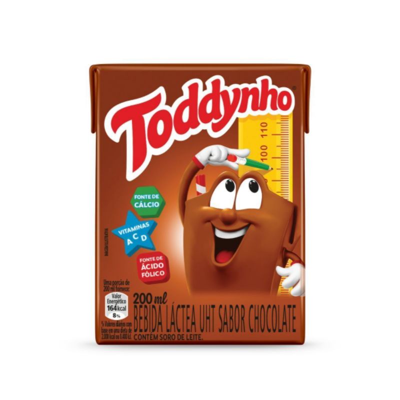 ACHOCOLATADO TODDYNHO 200ML CAIXA COM 27 UNIDADES-' ATACADO - Escorrega ...