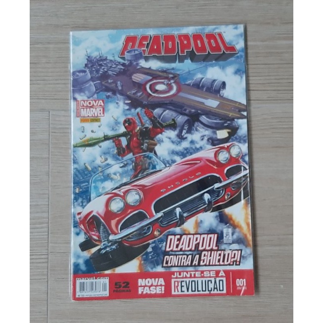 Deadpool 001 - (Deadpool vs SHIELD) | Shopee Brasil