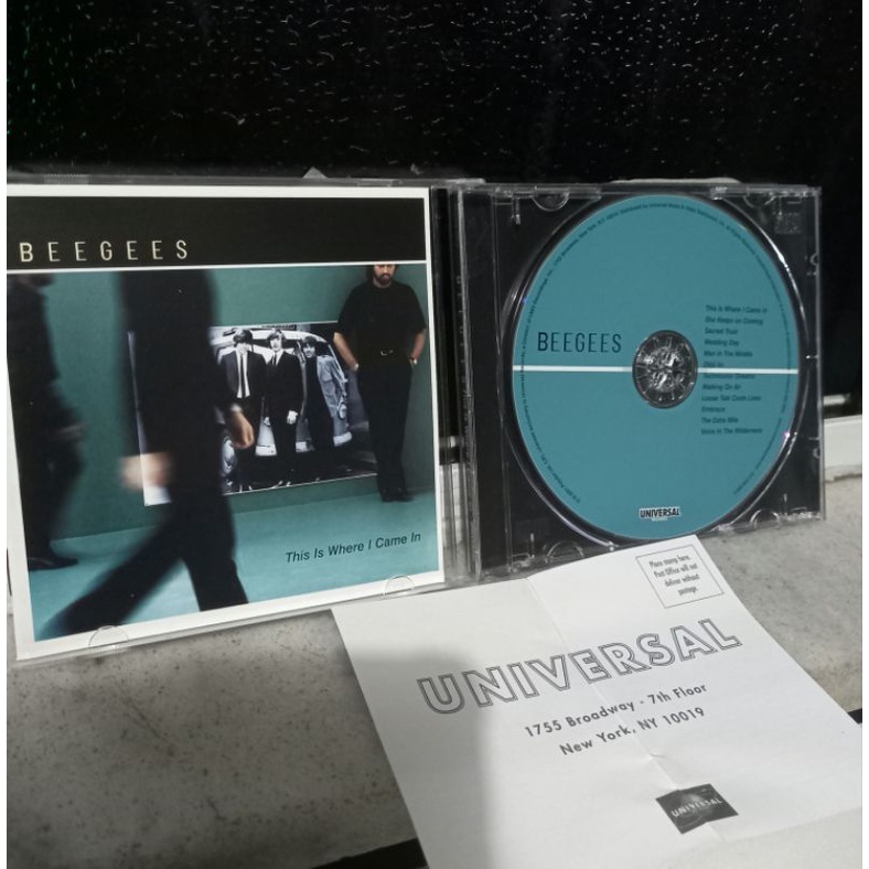 Cd - Bee Gees - This is where I came in - IMP (USA) | Shopee Brasil