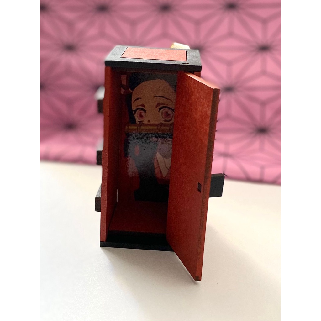 Caixa Demon Slayer Tanjiro Nezuco Anime Manga Geek | Shopee Brasil