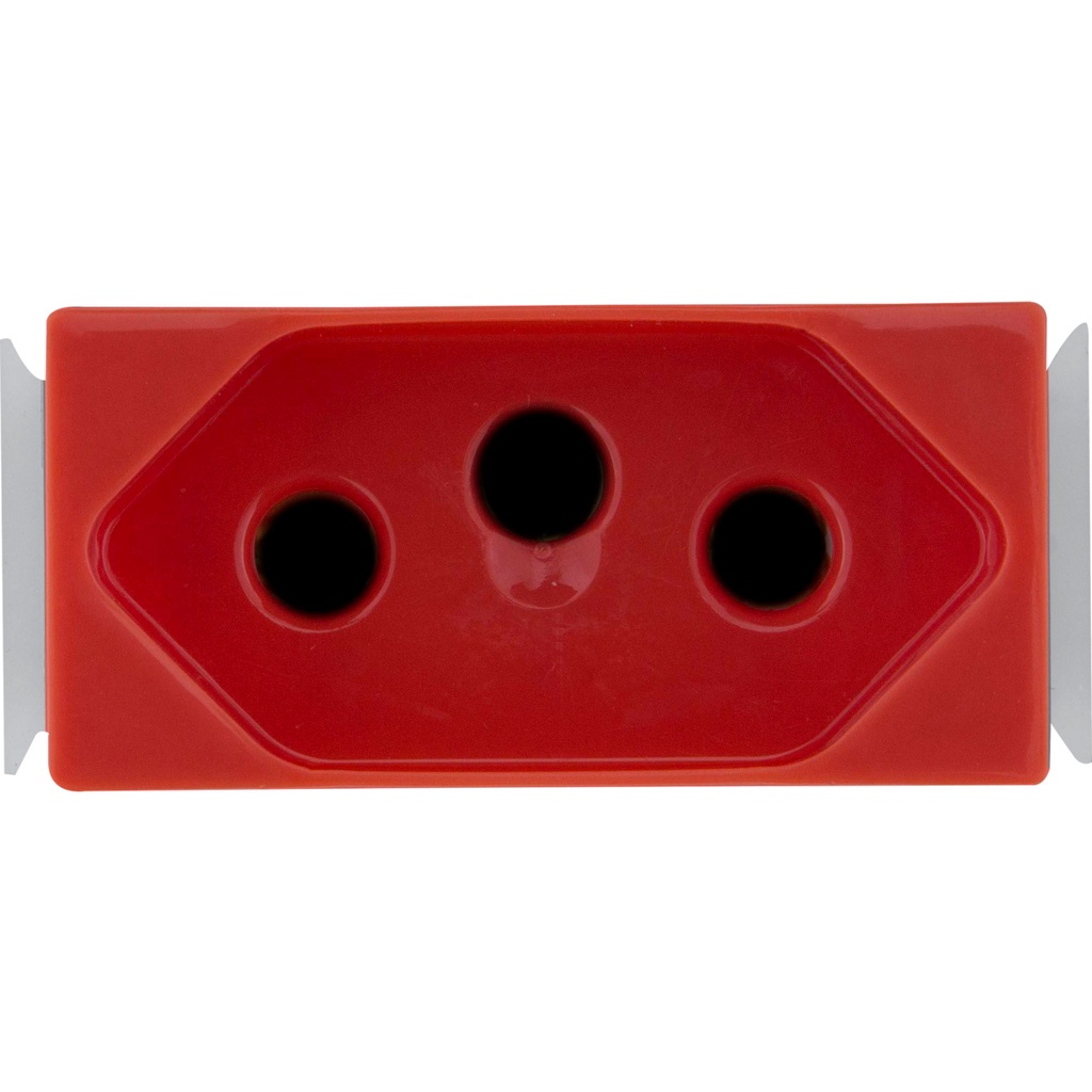 Modulo Tomada 20A Vermelha Linha ARIA S/Parafuso Tramontina | Shopee Brasil