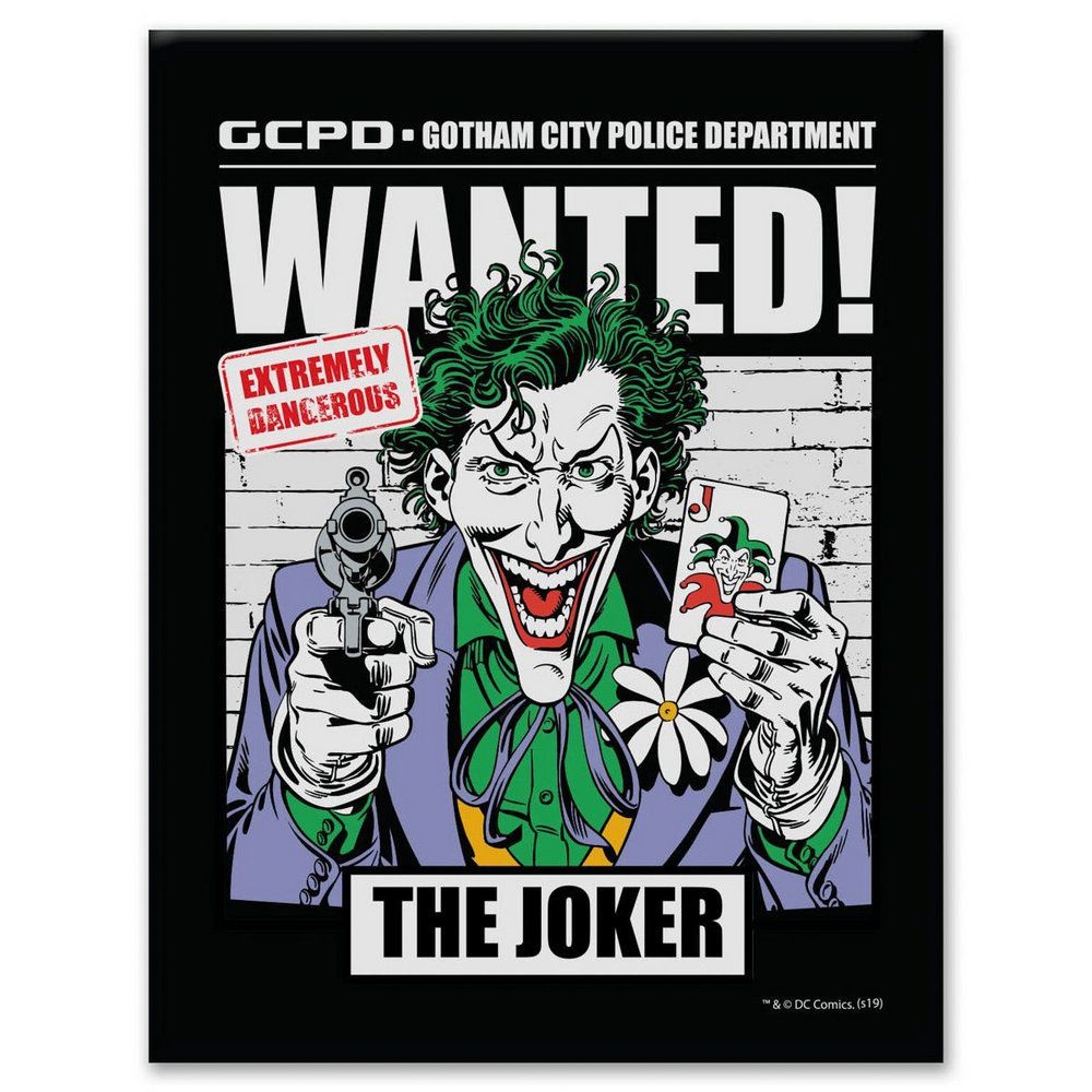 Quadro Tela Joker Wanted Urban | Shopee Brasil