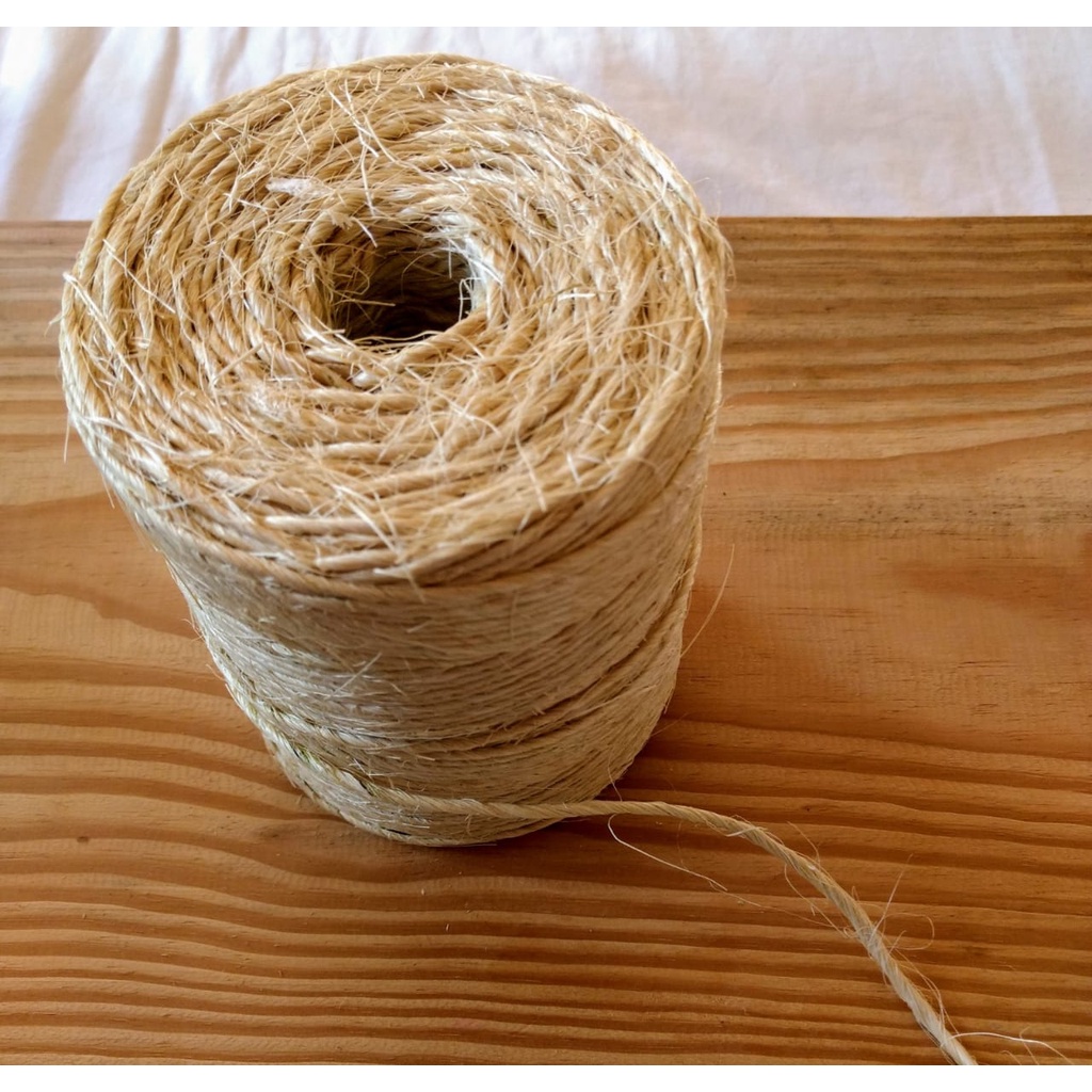 Fio De Sisal 300/1 Metro - Sisalândia | Shopee Brasil