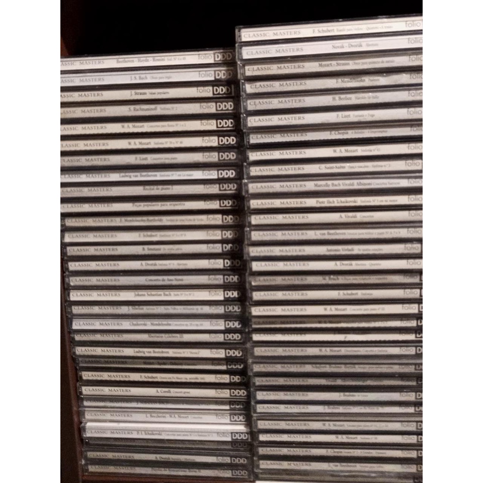 Coleção 94 CDs de Musica Clássica - Classic Masters | Shopee Brasil