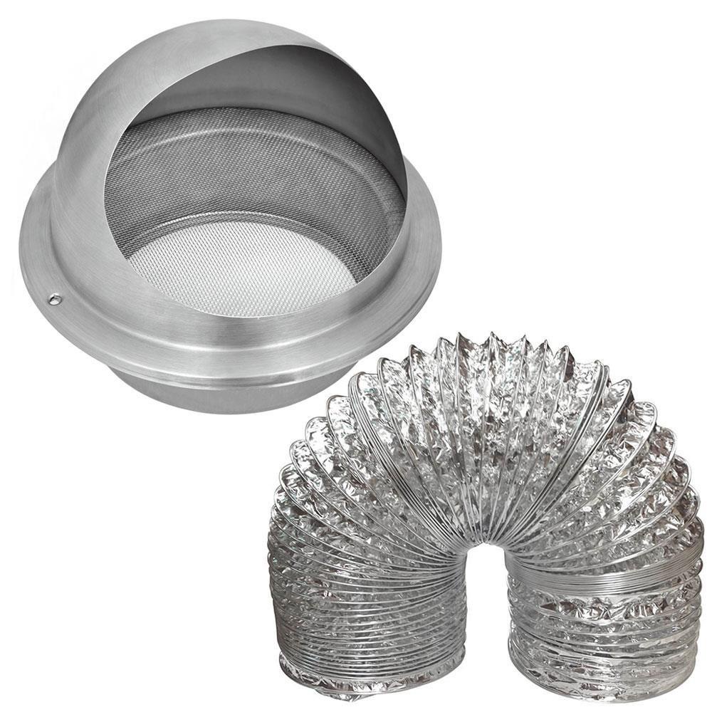 Kit Saída Coifa Tramontina Tampa Exaustor Inox e Duto 2 Metros | Shopee ...