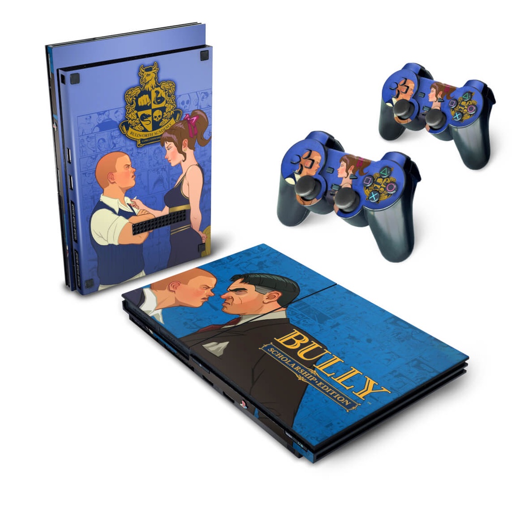Skin PS2 Slim Adesivo - Bully | Shopee Brasil