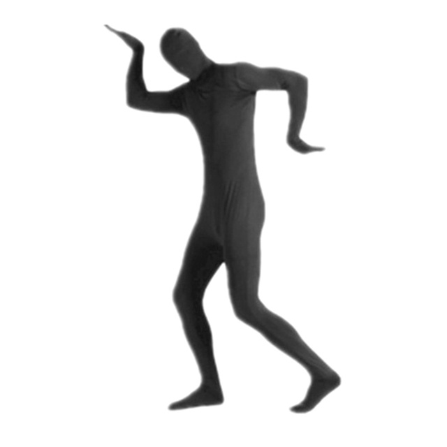 Fato Zentai Adulto De Corpo Inteiro Spandex Masculino Segunda Festa De Halloween Apertado
