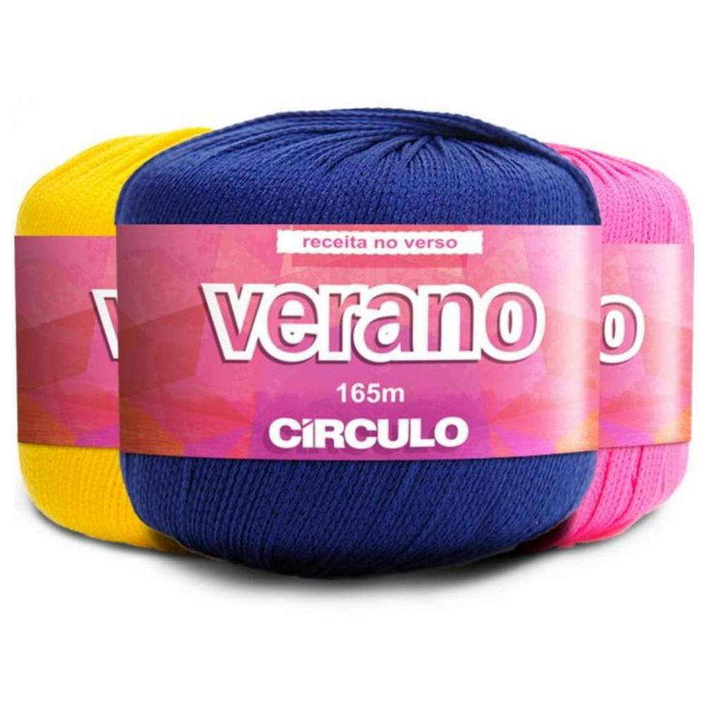 Fio Linha Verano Círculo - 50g / 165m | Shopee Brasil