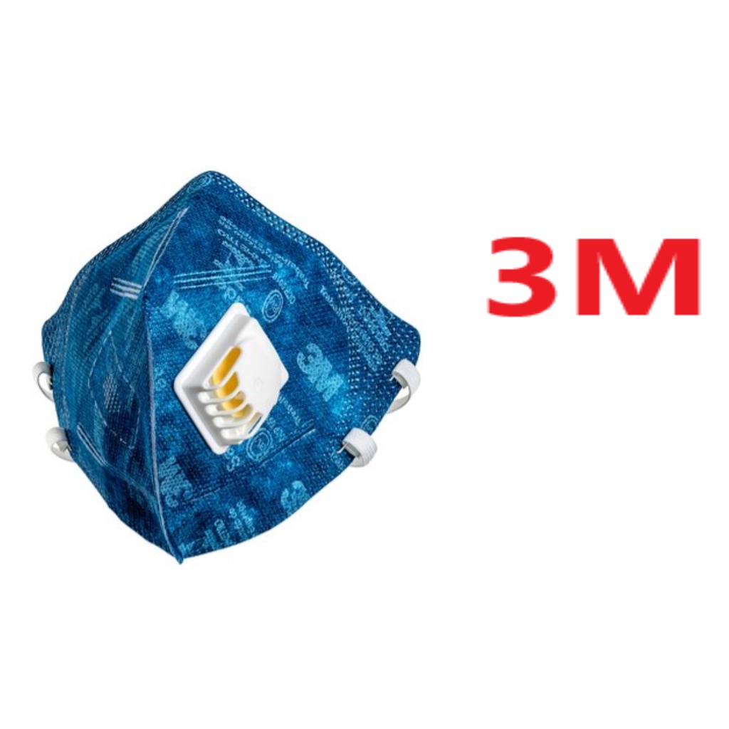 MÁSCARA PFF2 3M PROTEÇÃO RESPIRATÓRIA 9822+BR COM VÁLVULA | Shopee Brasil