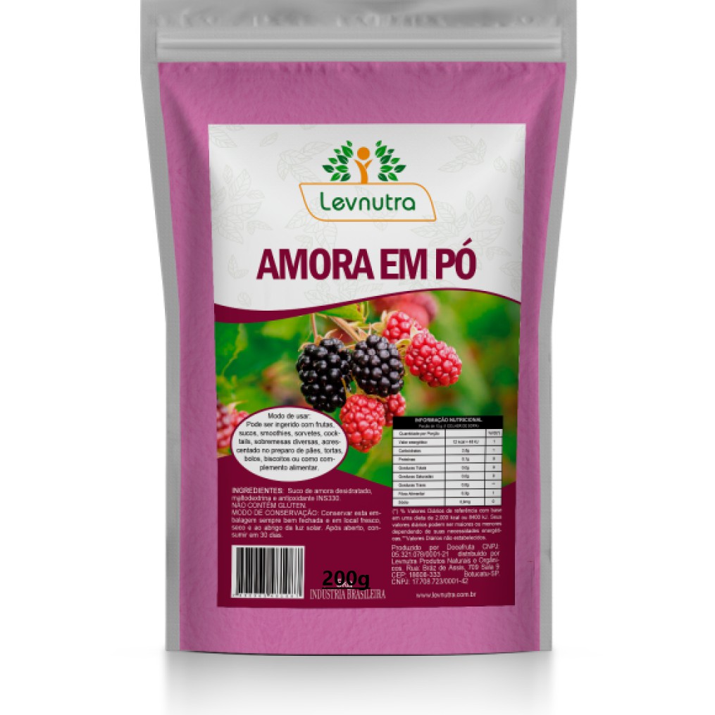 Amora em pó 200g | Shopee Brasil