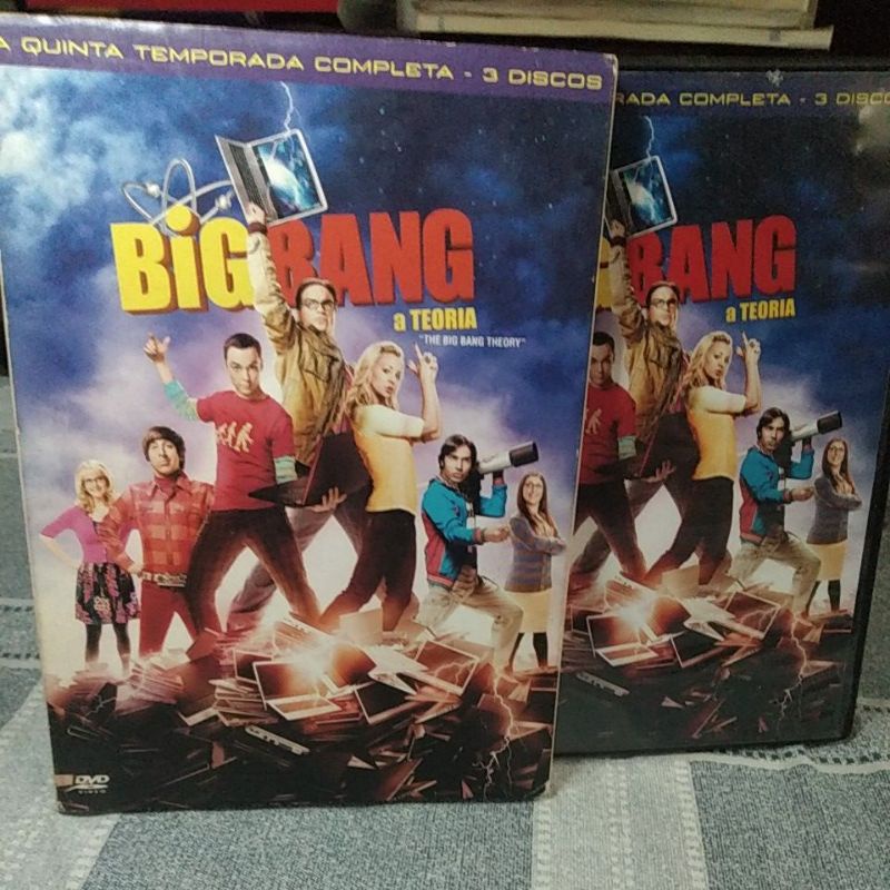 Box DVD/The Big Bang Theory (5°Temporada) | Shopee Brasil