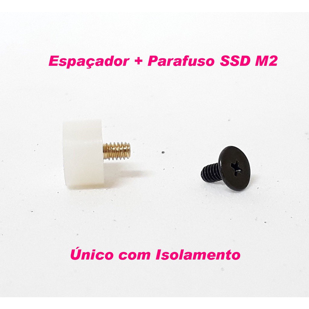 Kit Fixação Ssd M2 Optane Espaçador Com Isolador Parafuso Pt | Shopee ...
