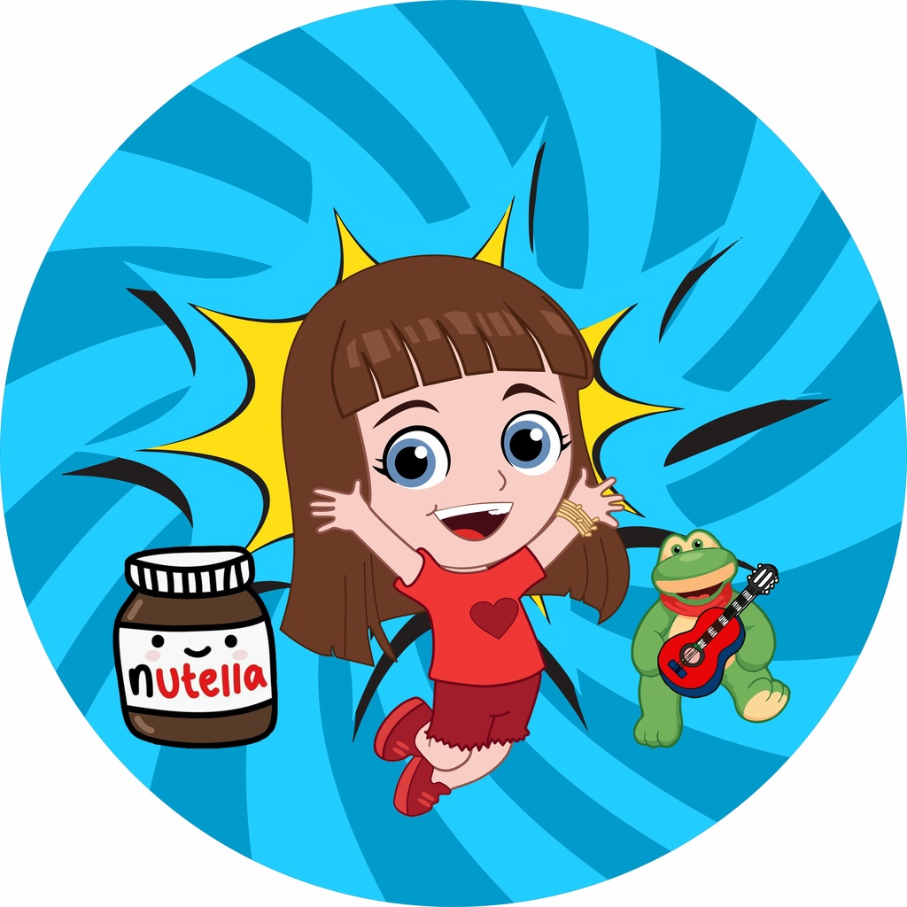 Painel Redondo em Lona Decoração Tema Gi Lucas Neto | Shopee Brasil