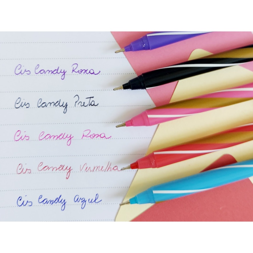 Caneta Esferográfica Cis Candy - 0.7mm | Shopee Brasil