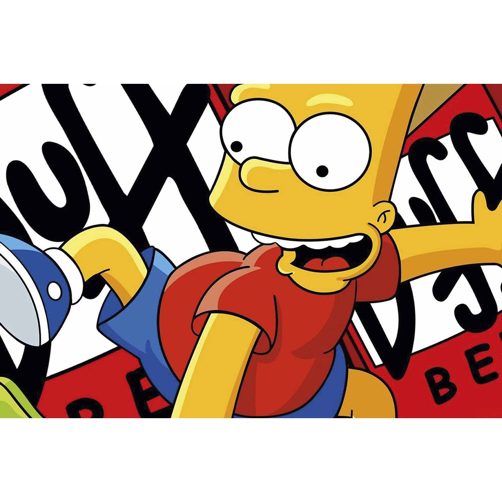 Quadro de Bart Simpson - Duff Beer | Shopee Brasil