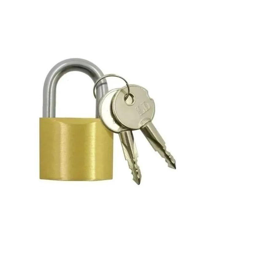 Cadeado com chave Tetra 32 mm, 38 mm ou 50mm | Shopee Brasil