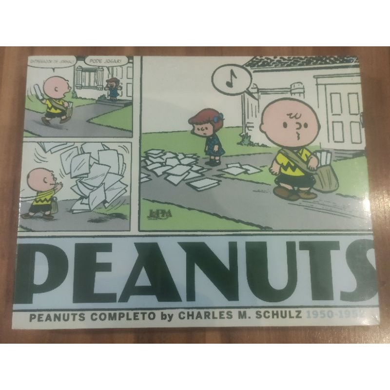 Peanuts completo: 1950 a 1952 - vol. 1: capa brochura | Shopee Brasil