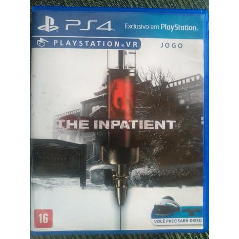 PS4 THE INPATIENT (MIDIA FISICA VR) | Shopee Brasil