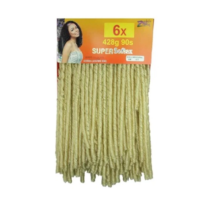 Cabelo Nina Super Softex Zhang Hair Pacotão 6x Cor 613 Loiro 360g ...