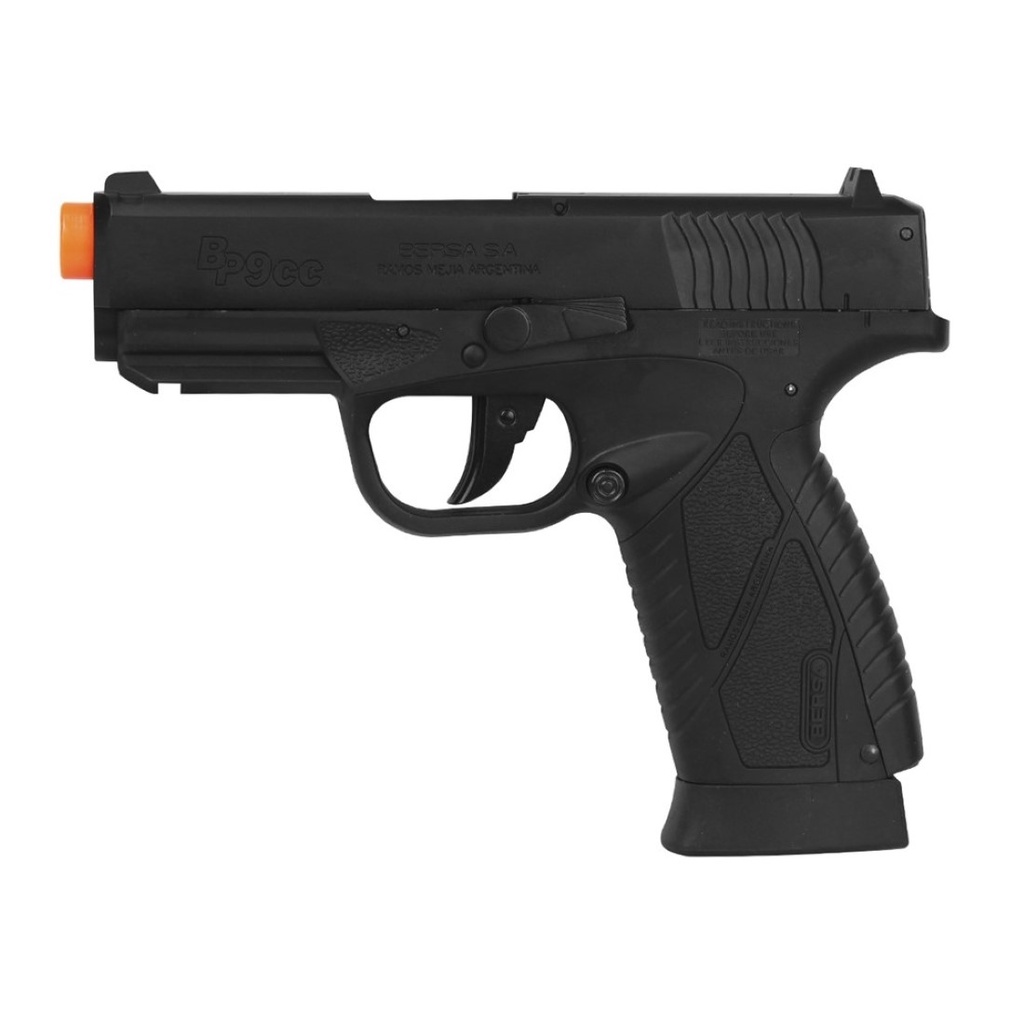 Pistola Airsoft CO2 ASG Bersa BP9CC Blowback Semi-metal | Shopee Brasil