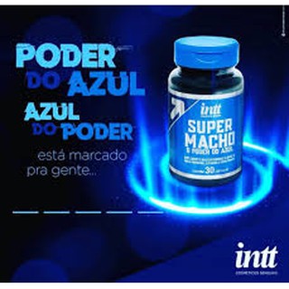 Cápsulas Super Macho Potencializador Masculino Intt | Shopee Brasil