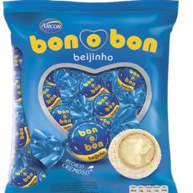 Bombom Bon o Bon Arcor - Pacote 750g c/50 unidades | Shopee Brasil