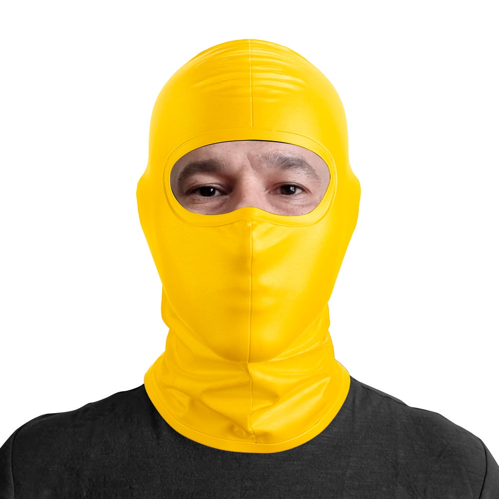 Balaclava Touca Ninja Adstore Amarela | Shopee Brasil