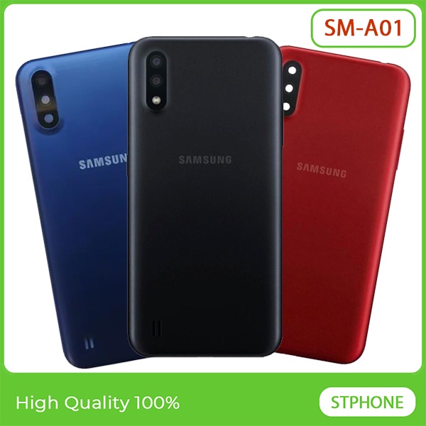 Tampa Traseira Carcaça A01 capa do fundo Samsung A015 | Shopee Brasil