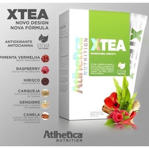 Novo Xtea - Atlhetica Nutrition | Shopee Brasil