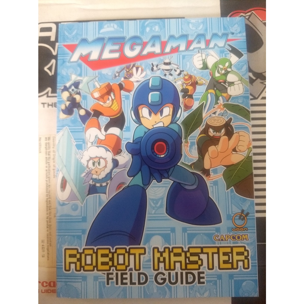 Mega Man: Robot Master Field Guide | Shopee Brasil