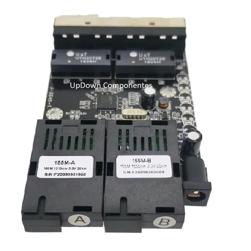 Placa Metro Fast 2 Gbic Ab + 4 Portas Rj45 20km Kit 4 Peças | Shopee Brasil