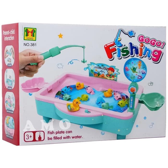 GOGO FISHING 381-Mestre De Pesca De Brinquedo Para Adultos | Shopee Brasil