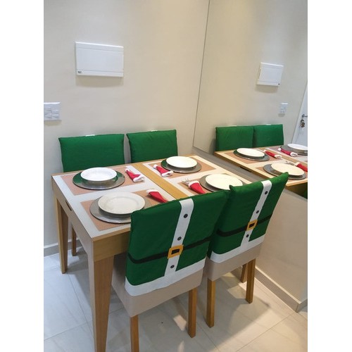 Kit 6 Capa De Cadeira Natalino Roupa Do Papai Noel - Verde | Shopee Brasil Kit 6 Capa De Cadeira Natalino Roupa Do Papai Noel - Verde | Shopee Brasil