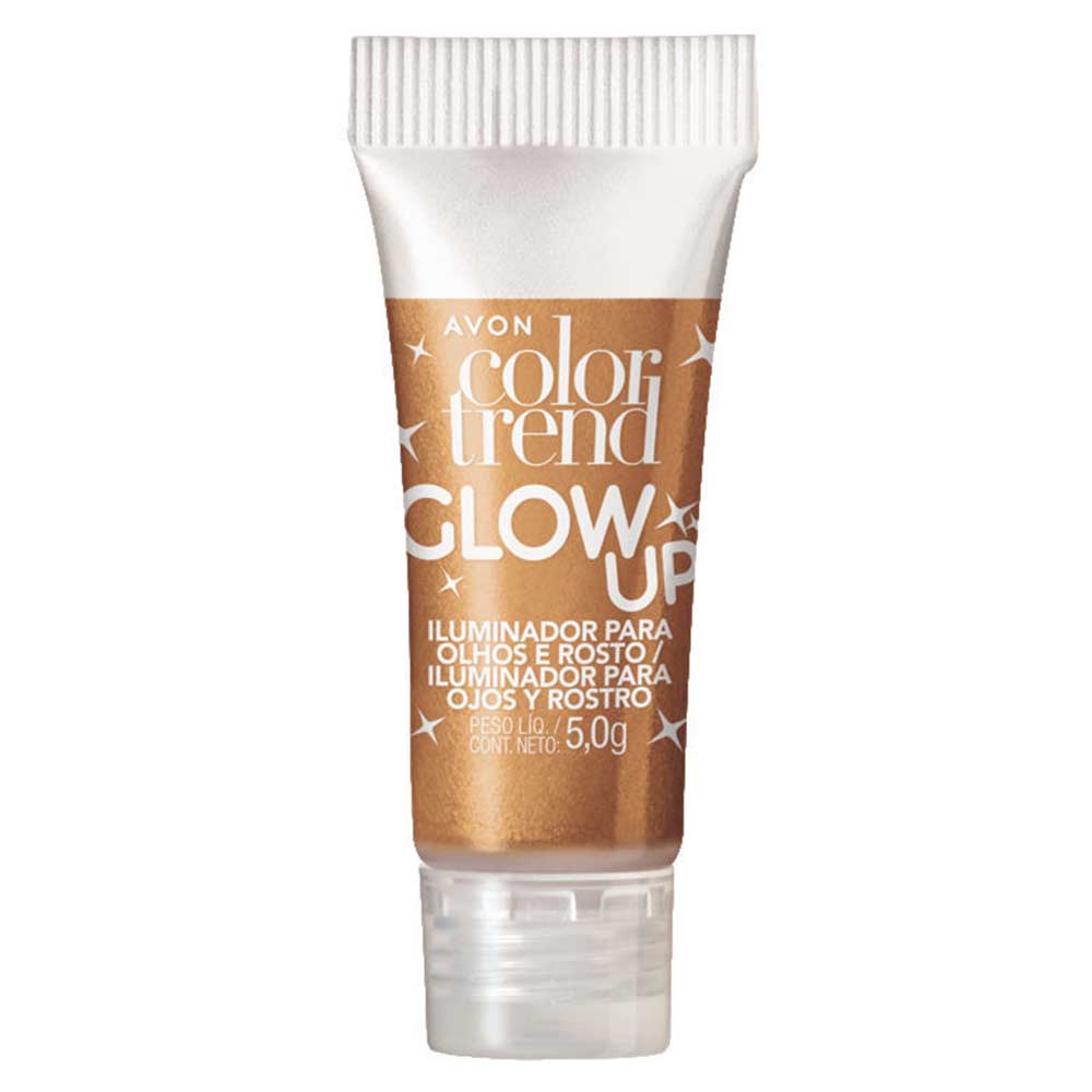 Avon Color Trend iluminador Glow up rosto olhos e corpo cor Rose ...