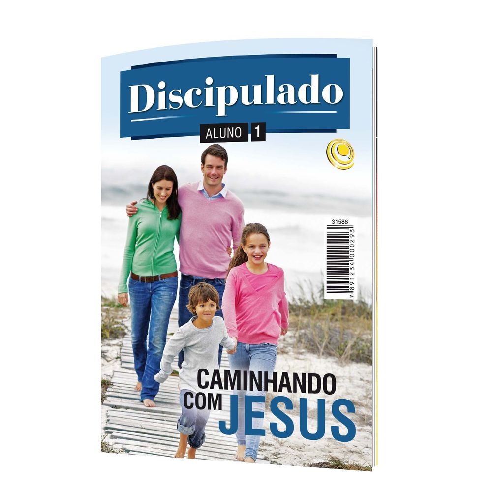 Revista Discipulado Volume 1 - Aluno Caminhando Com Jesus | Shopee Brasil