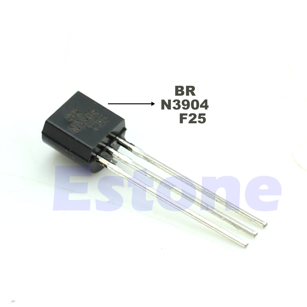 dusur9 100Pcs 2N3904 TO-92 NPN Transistor Propósito Geral | Shopee Brasil