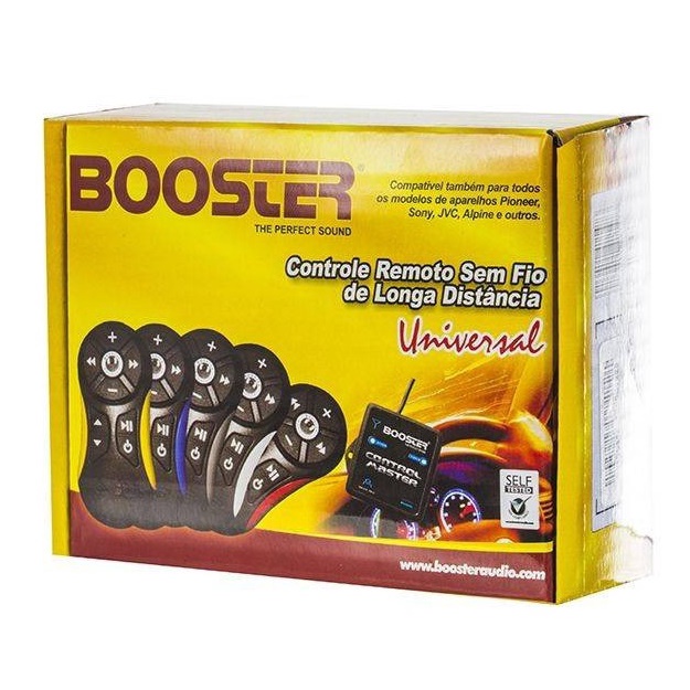 Controle Booster RM-X1 Longa Distância Universal Som Automotivo 1 ...