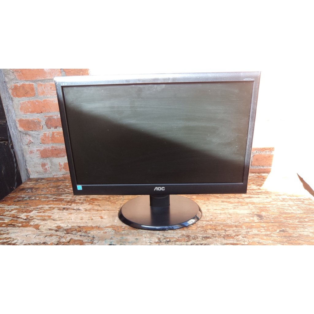 Monitor Aoc E950swn 18.5 Polegadas | Shopee Brasil