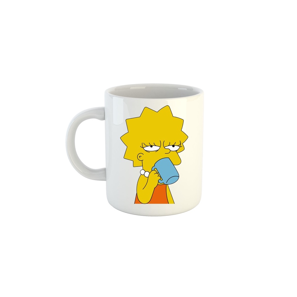 Caneca Simpsons - Tired Lisa | Shopee Brasil