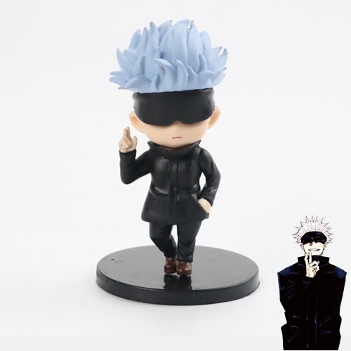 Mini Figure: Jujutsu Kaisen - Gojo Satoru 7cm. | Shopee Brasil