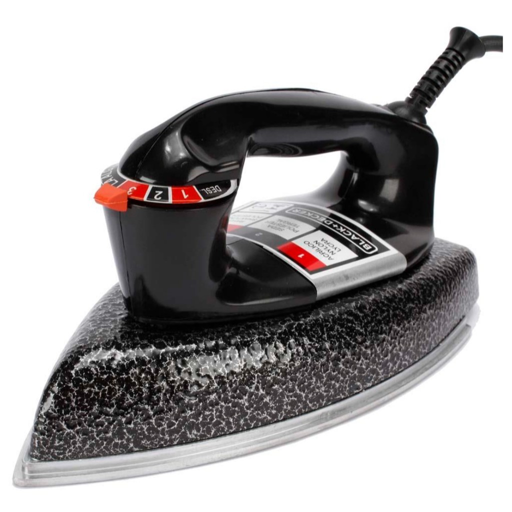 Ferro de Passar Roupas a Seco Black + Decker VFA ECO com Controle de ...