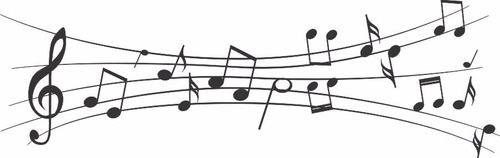 Adesivo De Parede Musical Cifras Musicais, Sala, Quarto | Shopee Brasil