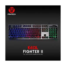 FIGHTER FANTECH K613L Teclado Para Jogos | Shopee Brasil