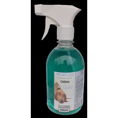 Colônia Talco 500ml Nature Dog, Banho e Tosa, Pet, Cachorro e Gato ...