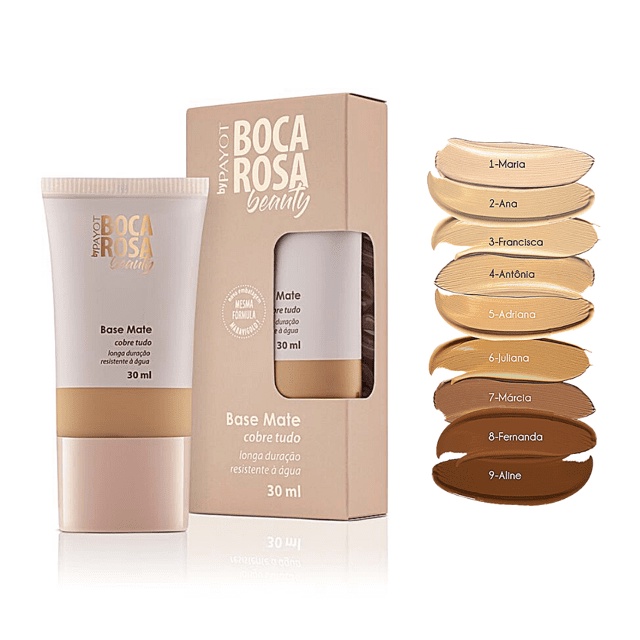 Base Boca Rosa Matte Perfect Payot Beauty - Todas as Cores | Shopee Brasil
