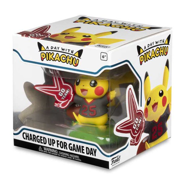 Funko Pikachu Charged Up for Game Day | Shopee Brasil