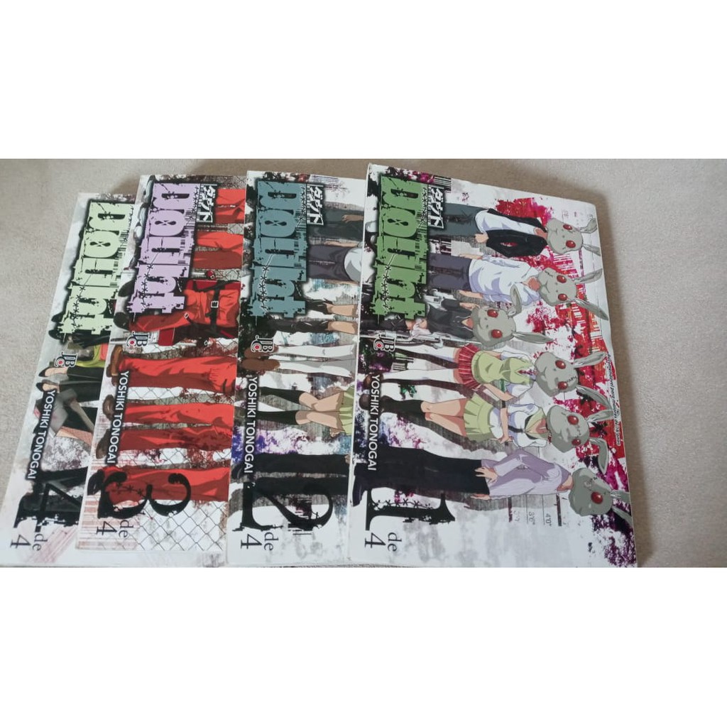 Mangá Doubt Completo (4 volumes) | Shopee Brasil