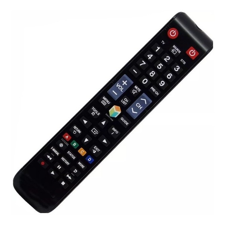 Controle Remoto Samsung Não Precisa Configurar, só colocar as Pilhas e ...