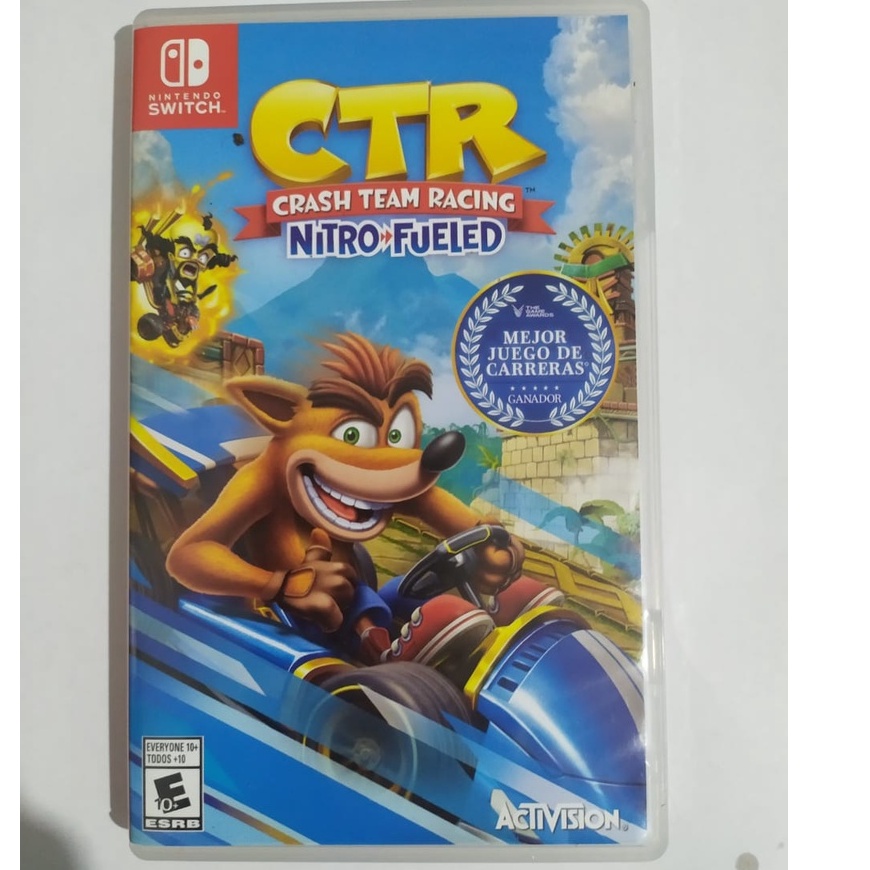 CTR - Crash Team Racing Nitro Fueled Mídia Física Original Nintendo ...